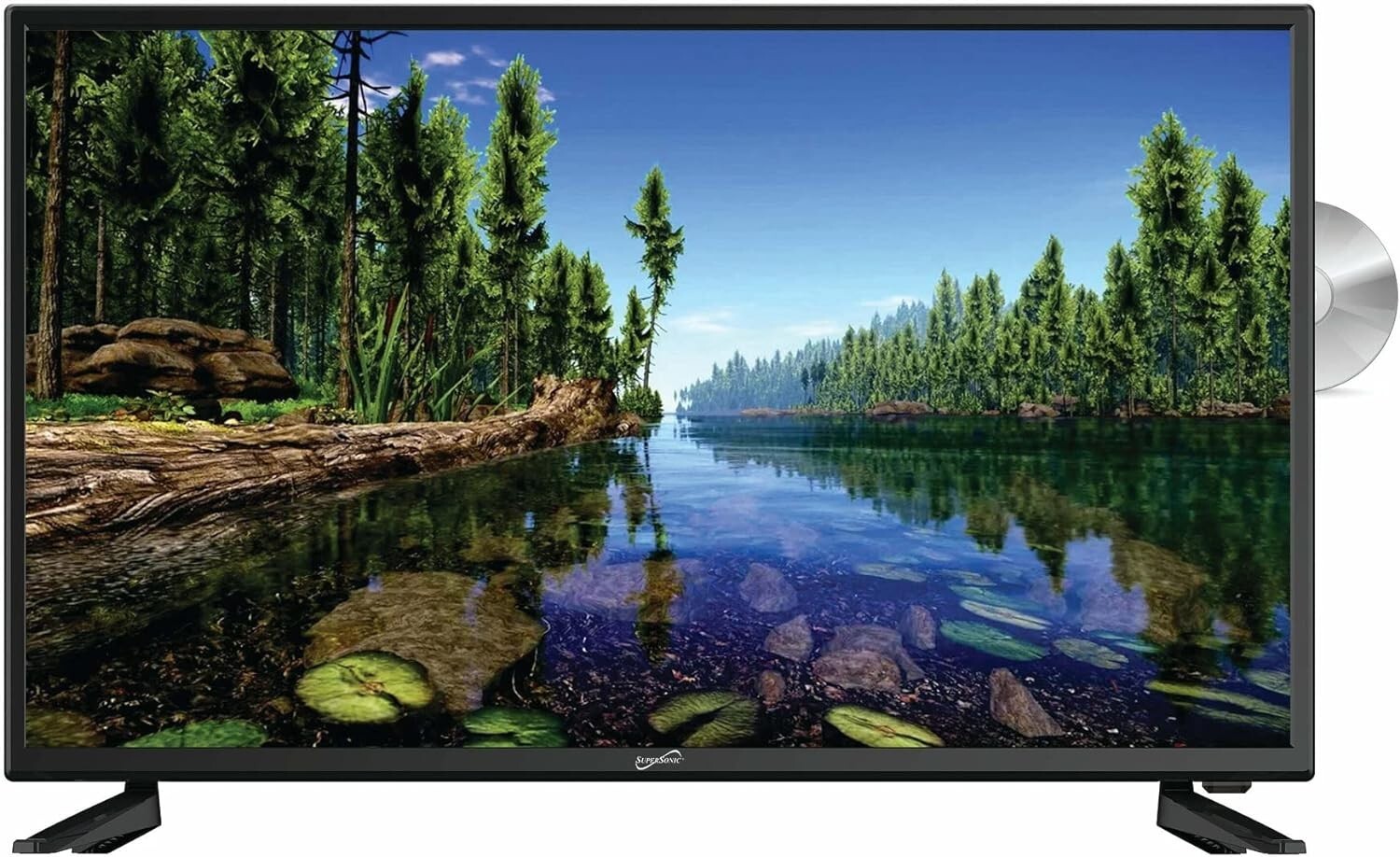 Supersonic SC-3222 32-Inch-Class Widescreen 720p LED HDTV with Built-in ...