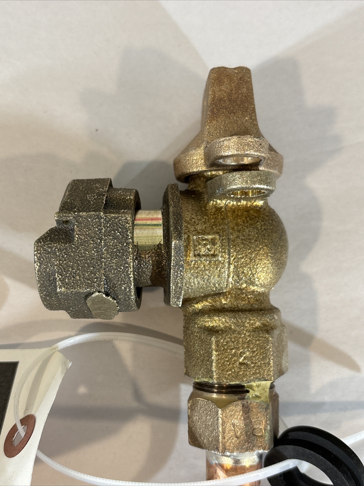 Mueller Co. Copper Meter Setter Vertical H-14244 3/4" NL-A Check Valve ...