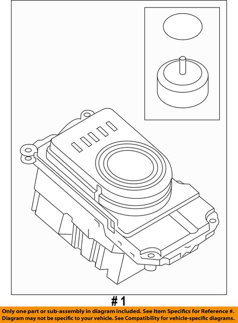 Land Rover Lr4 Gear Selector Module Shifter LR068891 OEM for sale ...