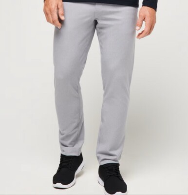Travis Mathew Open to Close Golf Pant -color Heather Sleet Size 34NEW ...