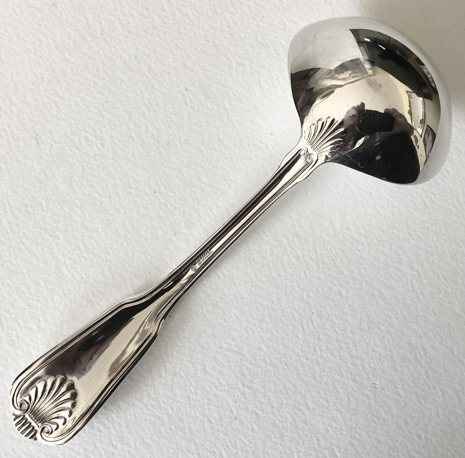 Towle BOSTON LONDON Shell Silverplate SILVER Flatware Gravy Ladle NO ...