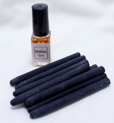 Shellac and 10 Latex ink sac bladders for repairing vintage Fountain Pens. | eBay