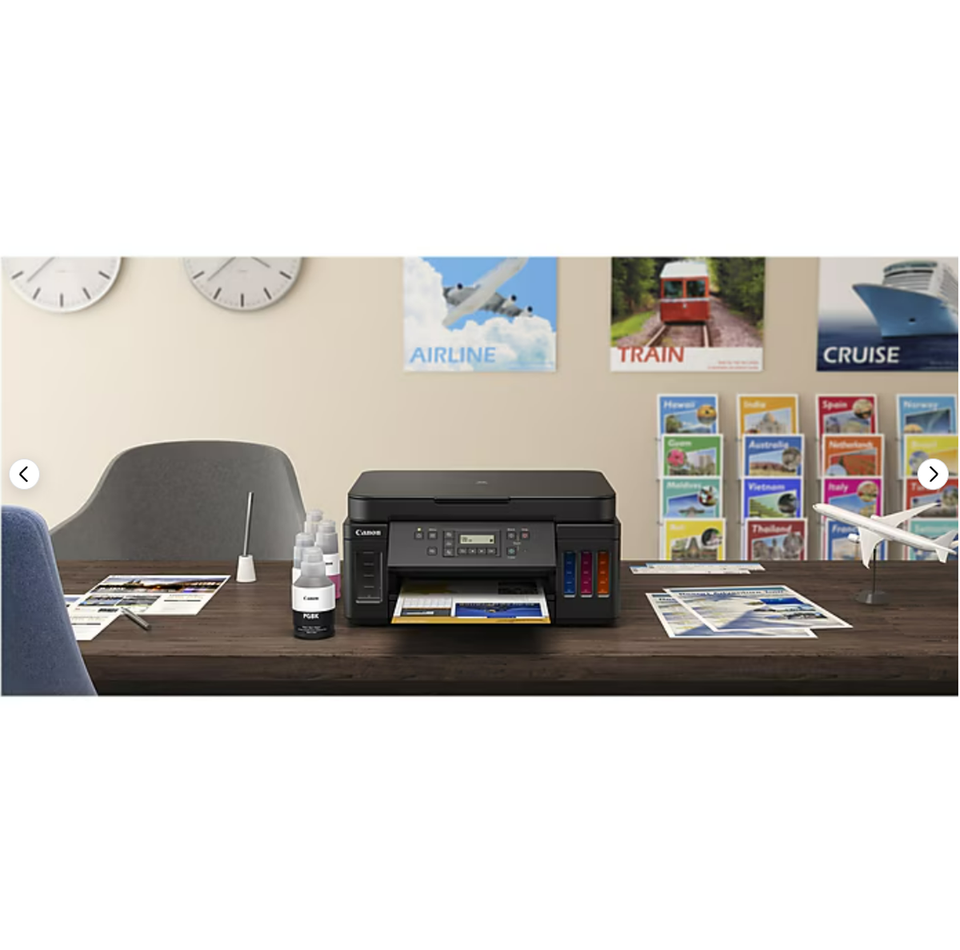 Canon PIXMA MegaTank G6020 Wireless Color Inkjet Printer - 3113C002 | eBay