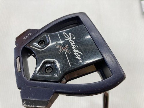 TaylorMade Spider X BLUE/WHITE SINGLE BEND RH Putter 34in 547g 9544 ...