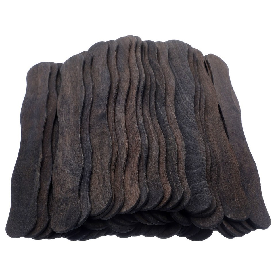 50 PCS Fan Handle Craft Stick Sticks for DIY Projects Crafting Props ...