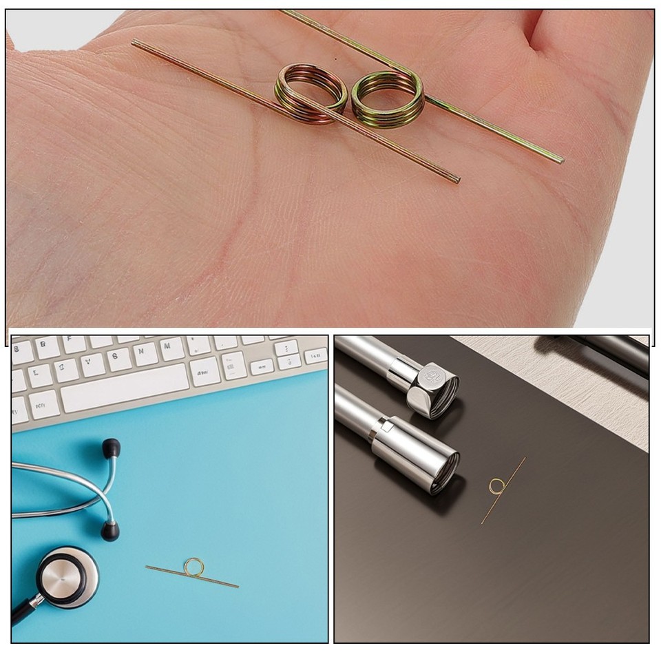 6 PCS Adjustable Spring for Trash Bucket Heavy Duty Garbage Bins | eBay ...