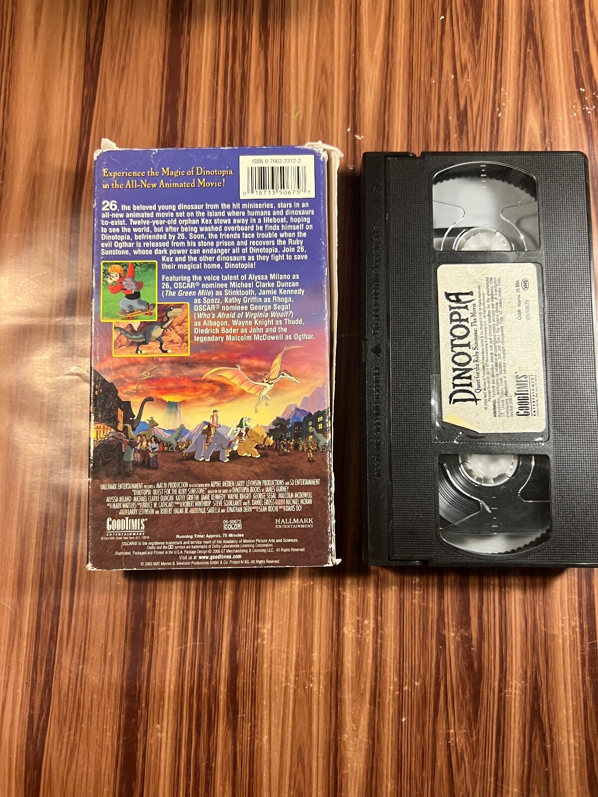Dinotopia Quest for the Ruby Sunstone The Movie VHS 2003 Animated ...