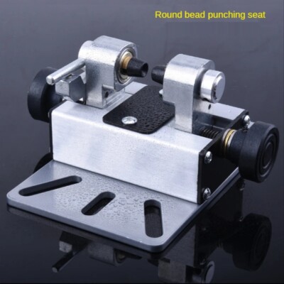 Round Bead Punching and Clamping Table Jade Pearl Round Bead Punching ...