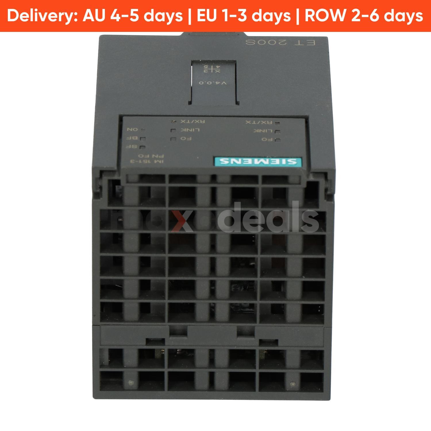 Siemens 6ES7151-3BB21-0AB0 Simatic S7 Interface Module Schnitstellenmodul Use... | eBay