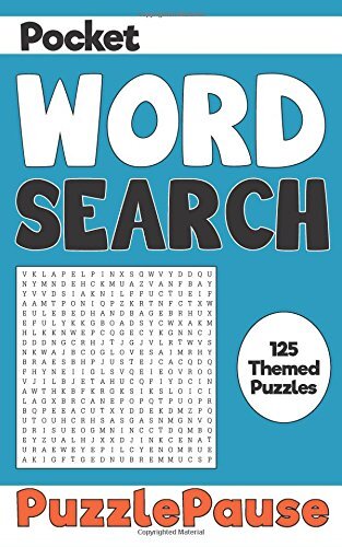 POCKET WORD SEARCH: 125 THEMED PUZZLES By Puzzlepause **BRAND NEW ...