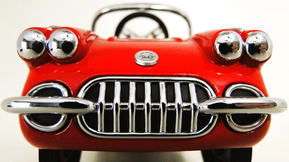 Mini Pedal Car Chevrolet Corvette 57Chevy55Race1955Too Small To ...