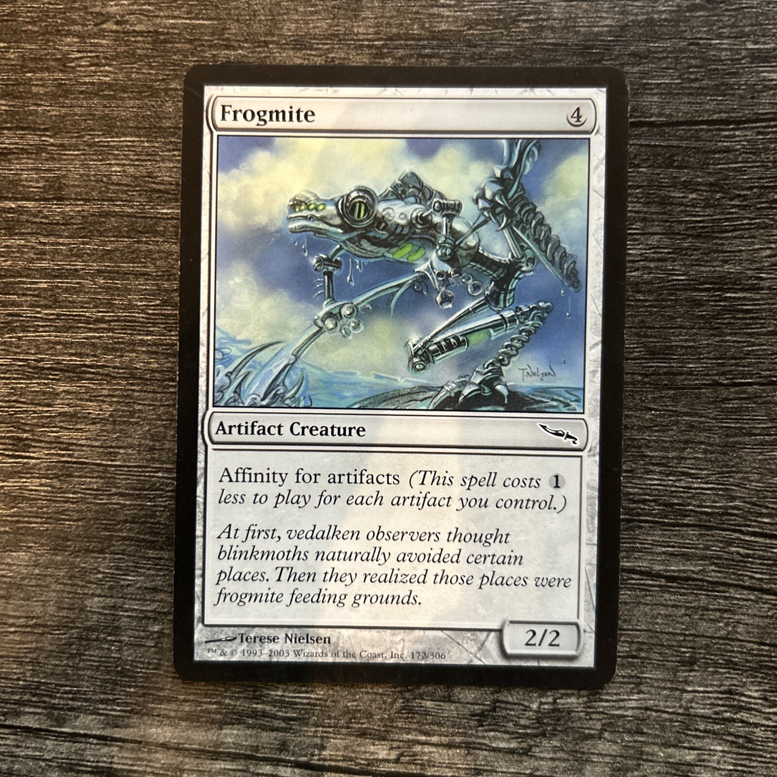 MTG Frogmite Mirrodin 172/306 Regular Common for sale online | eBay
