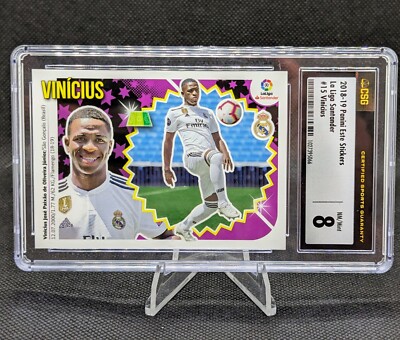 2018 Colecciones Este Liga Stickers Ultimos Fichajes Vinicius Junior RC ...