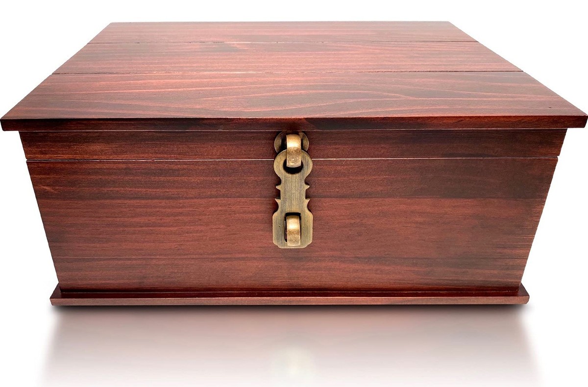 Large Wooden Keepsake Box Extra Large Keepsake Memory Box
