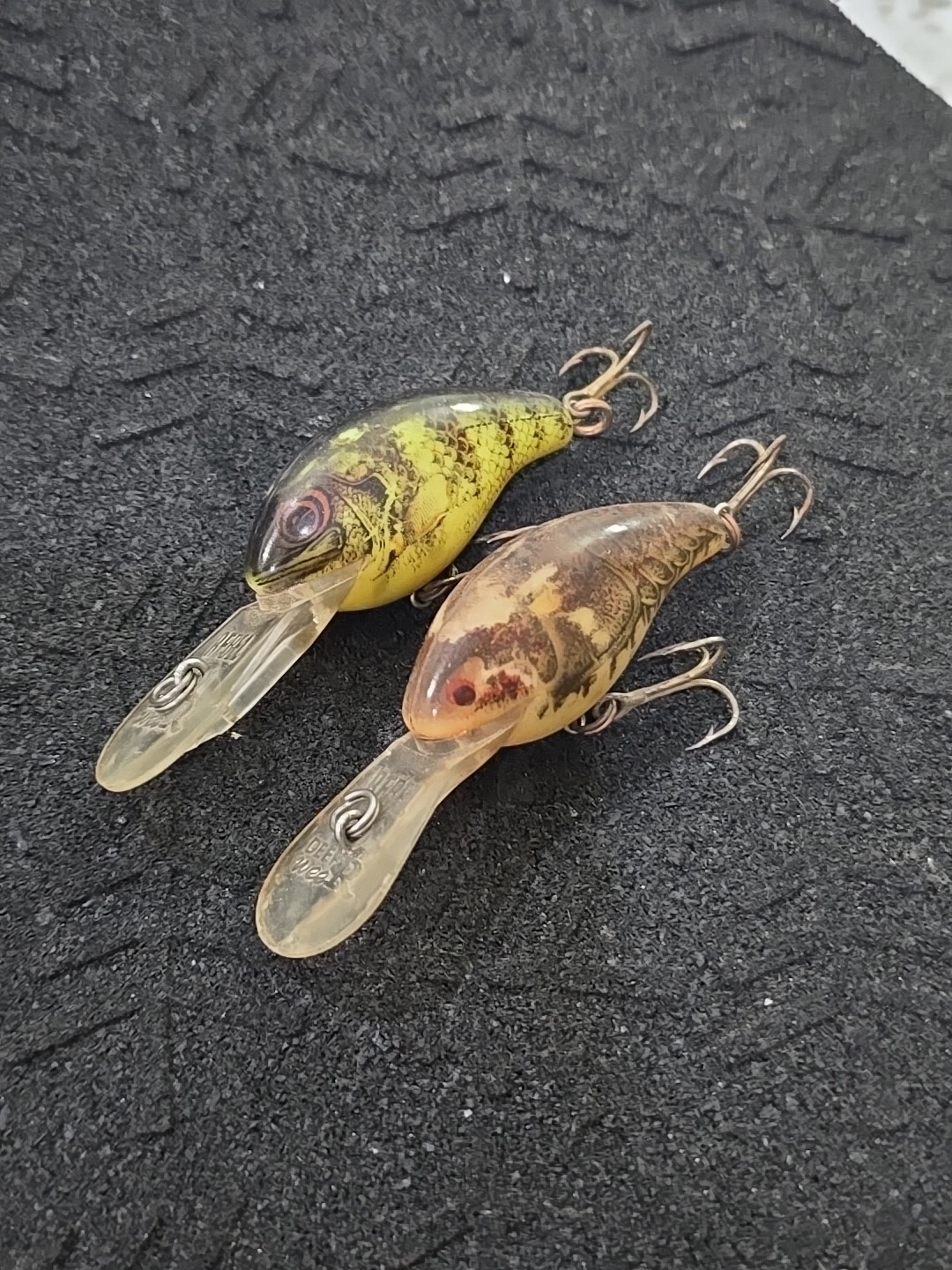 (2) Vintage Rebel Deep Wee R Crankbaits, Lot of 2 Naturalized Craw | eBay