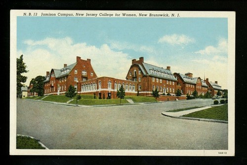 New Jersey NJ postcard New Brunswick Jamison Campus College for Women ...