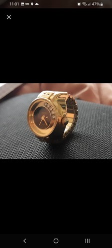 Digits Bonetto Lunar Floating Crystals Ring Watch | eBay