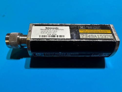 HP Hewlett Packard 8484A Power Sensor 10 MHz to 18 GHz 0.3nW- 10 uW ...