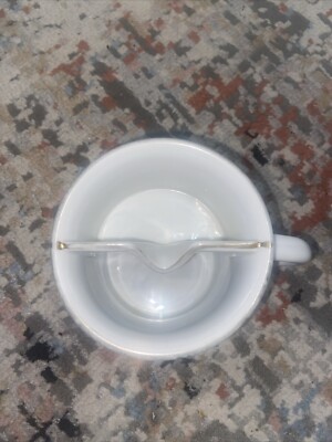Vintage Mustache Shaving mug Porcelain floral, Unique mustache bowl ...