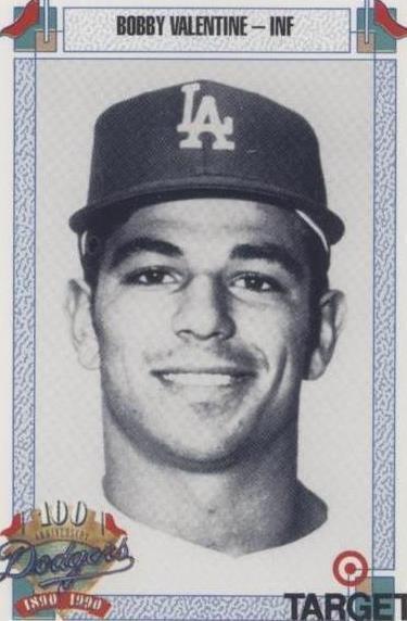 1990 Target Dodgers 100th Anniversary - Bobby Valentine #814 for sale ...