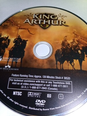 KING ARTHUR (KNIGHTLY) DVD DISC ONLY USED TESTED FREESHIP NOTRACKING | eBay