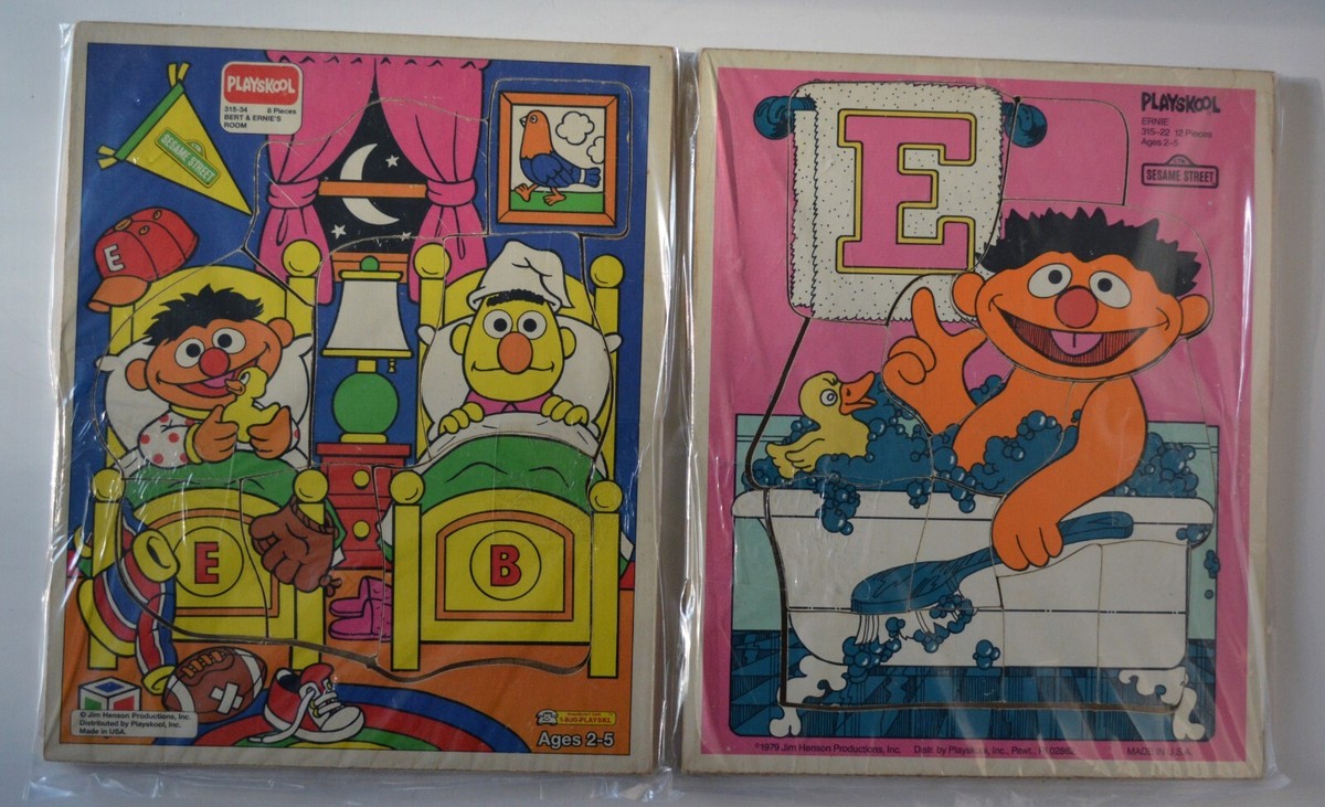 Sesame Street Playskool Puzzles