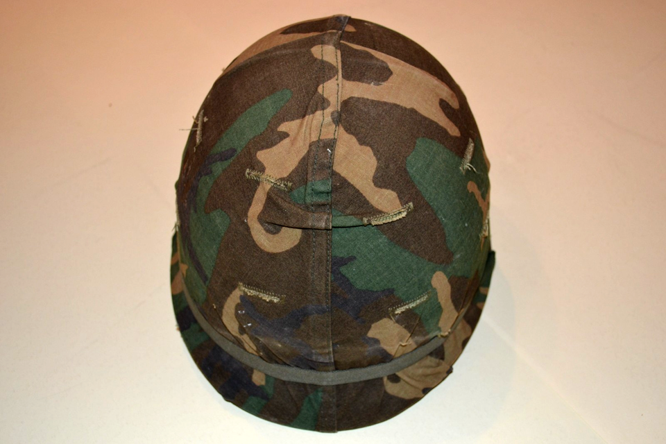 USGI Steel Pot Helmet W/ Liner, Helmet Band and Cover | eBay
