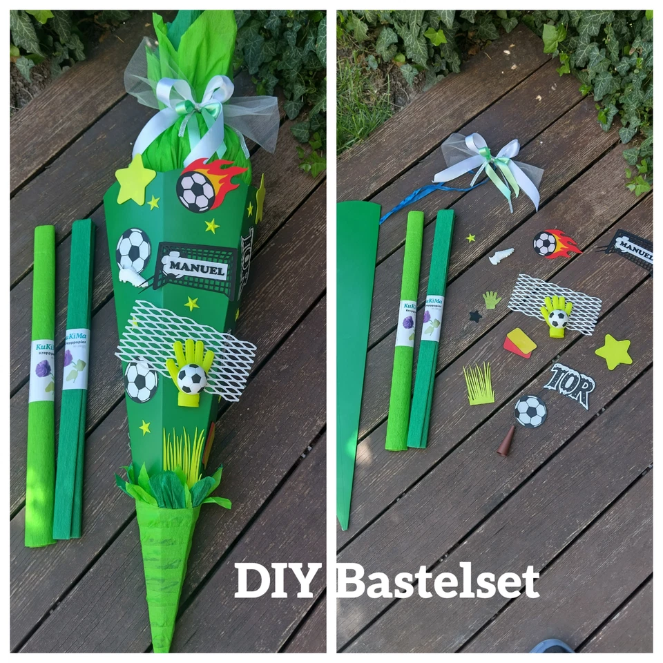Schultuten Bastelset Jungen