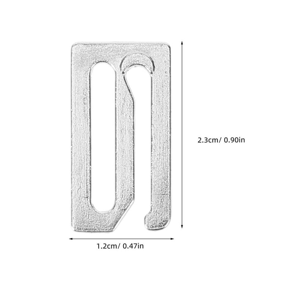 10 Pcs Hair Salon Cape Haircut Adjuster Barber Buckle Cleat Hooks ...