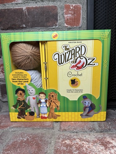 New The Wizard of Oz Crochet Kit Make Tinman Cowardly Lion ...