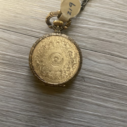 Vintage Bradley 17 Jewel Pocket Watch Mickey Mouse Disney Wind Up Chain ...