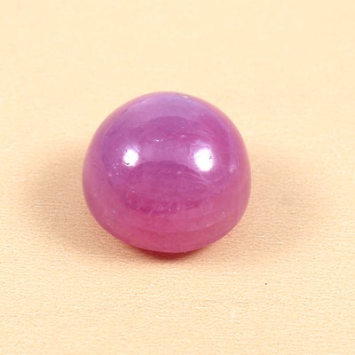 3.50 CT - 100% Natural CERTIFIED Mozambique Ruby Round Cabochon Loose ...