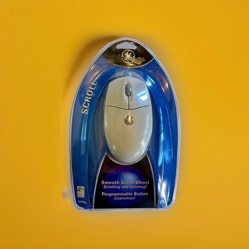 *Vintage* General Electric GE Scroll Mouse H097859 Brand New | eBay