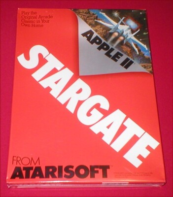 Defender II: Stargate for the Apple II II+ IIe IIc IIgs Computer NEW ...