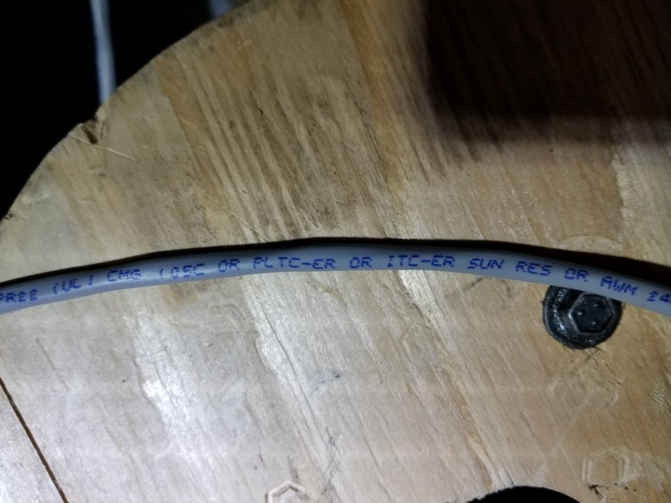 Belden Wire 9407 22/1P Twist Pair PLTC-ER/ITC-ER Control Power Cable ...