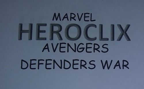 HEROCLIX AVENGERS/DEFENDERS WAR Purple Man 039 Nuke 048 LOT X 2 ...