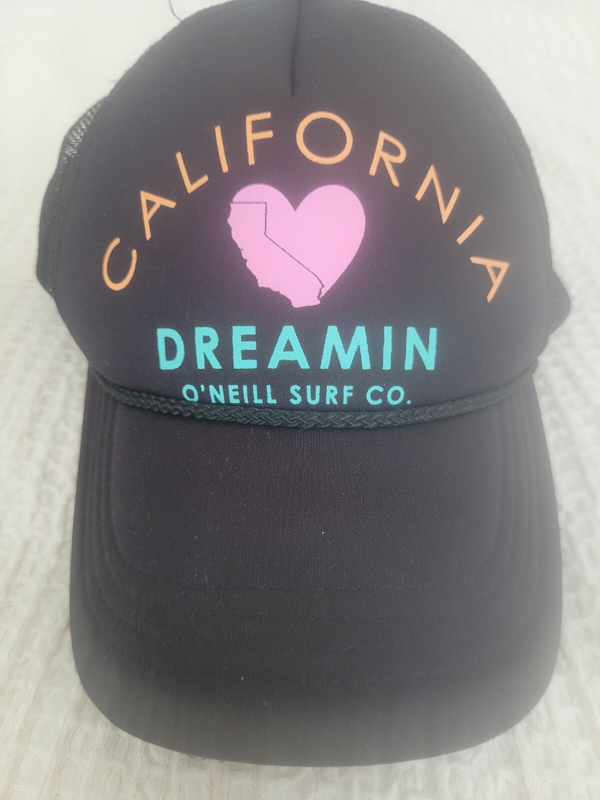 California Dreaming ONeill Girls Trucker Hat - Gem