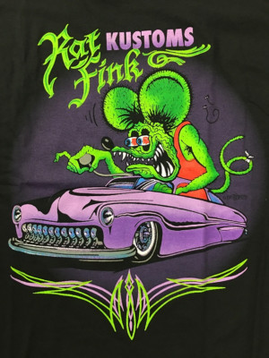 Collection Ed Roth Rat Fink Gift For Fan Black S-2345XL Men T-Shirt ...