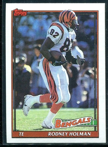 1991 Topps Football Rodney Holman #265 Cincinnati Bengals | eBay
