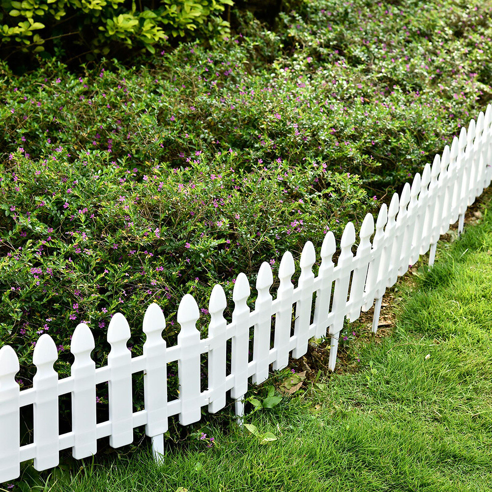 Vinyl Garden Edging And Borders Gardenised Black Vinyl Wrought Iron