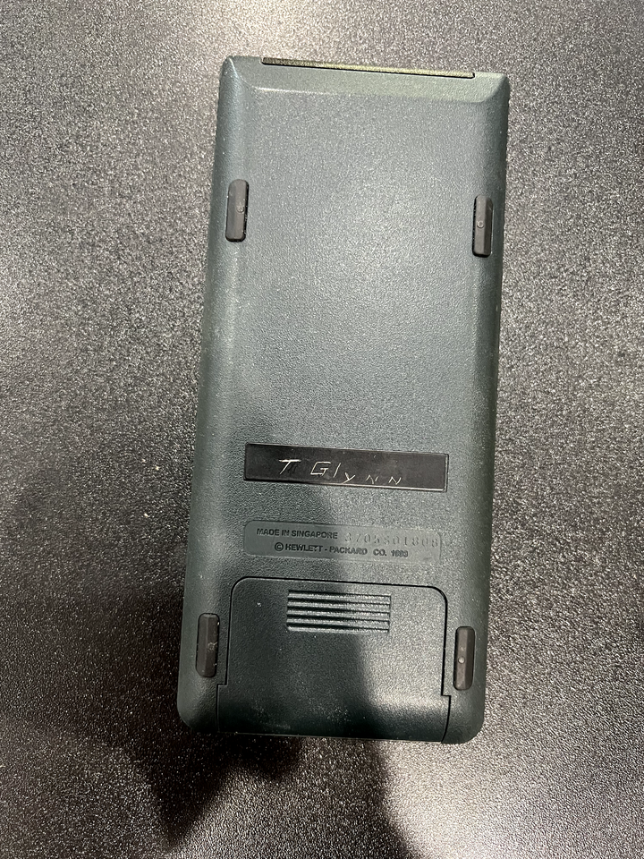 Hewlett Packard HP 48G Graphing Calculator With New Batteries Tested No ...