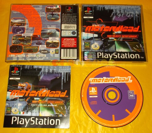 MOTORHEAD Ps1 Versione Ufficiale Italiana 1ª Edizione - COMPLETO ...