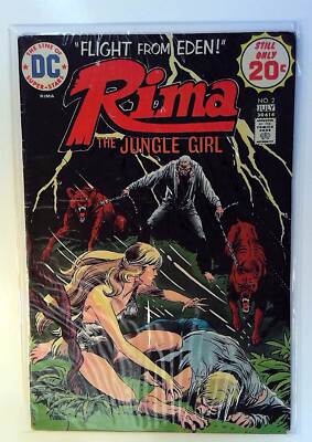 Rima, the Jungle Girl #2 DC Comics (1974) VG/FN 1st Print Comic Book | eBay