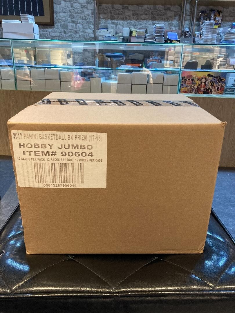 2017-18 Panini Prizm Basketball Hobby Sealed 12 Box Case TATUM/FOX RC ...