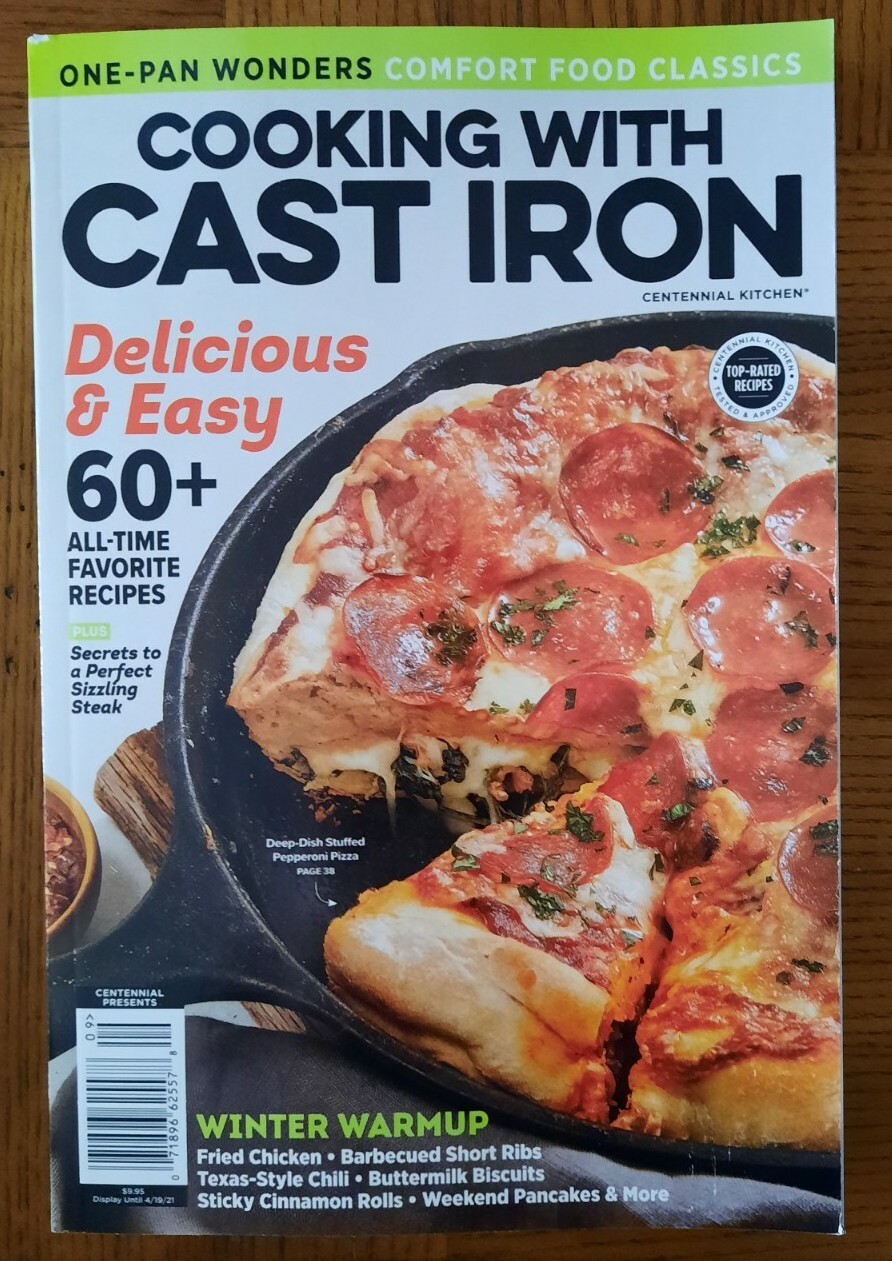 Cooking With Cast Iron Centennial Presents Magazine 60+ Recipes | eBay