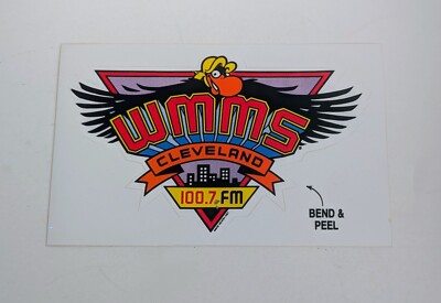 *NEW* WMMS 100.7 FM THE BUZZARD CLEVELAND ROCK RADIO VINTAGE NOS ...