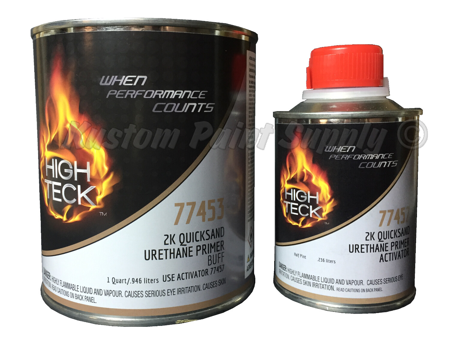 Urethane Primer 2K Quicksand High Teck 77453 Beige Buff Colored Quart ...