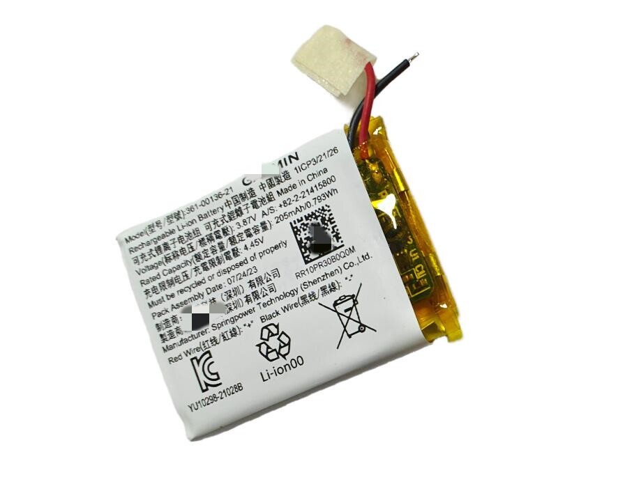 361-00136-10 361-00136-21 205mAh Battery For Garmin Venu SQ Music ...