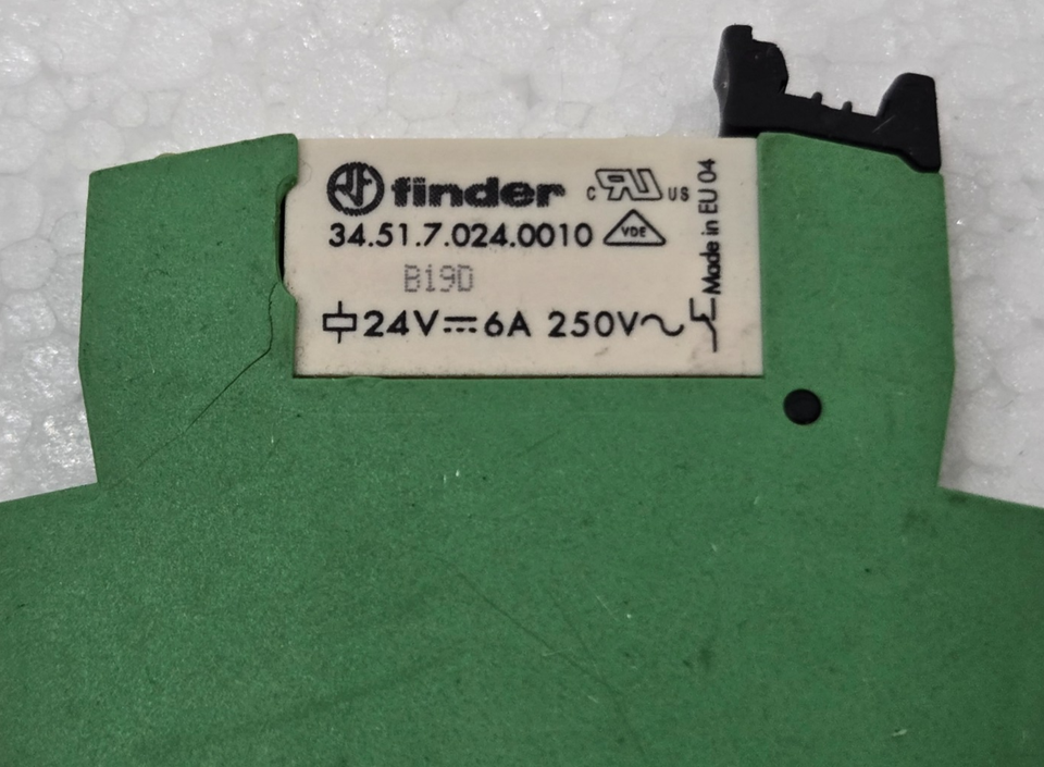 PHOENIX CONTACT/FINDER PLC-BSC-24DC/21 RELAY SOCKET 29 66 016 | eBay ...