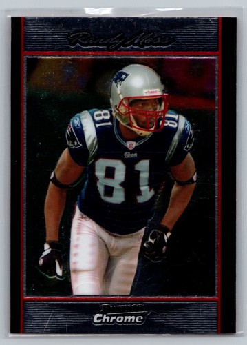 RANDY MOSS 2007 BOWMAN CHROME NFL FOOTBALL CARD #BC207 PATRIOTS NICE ...